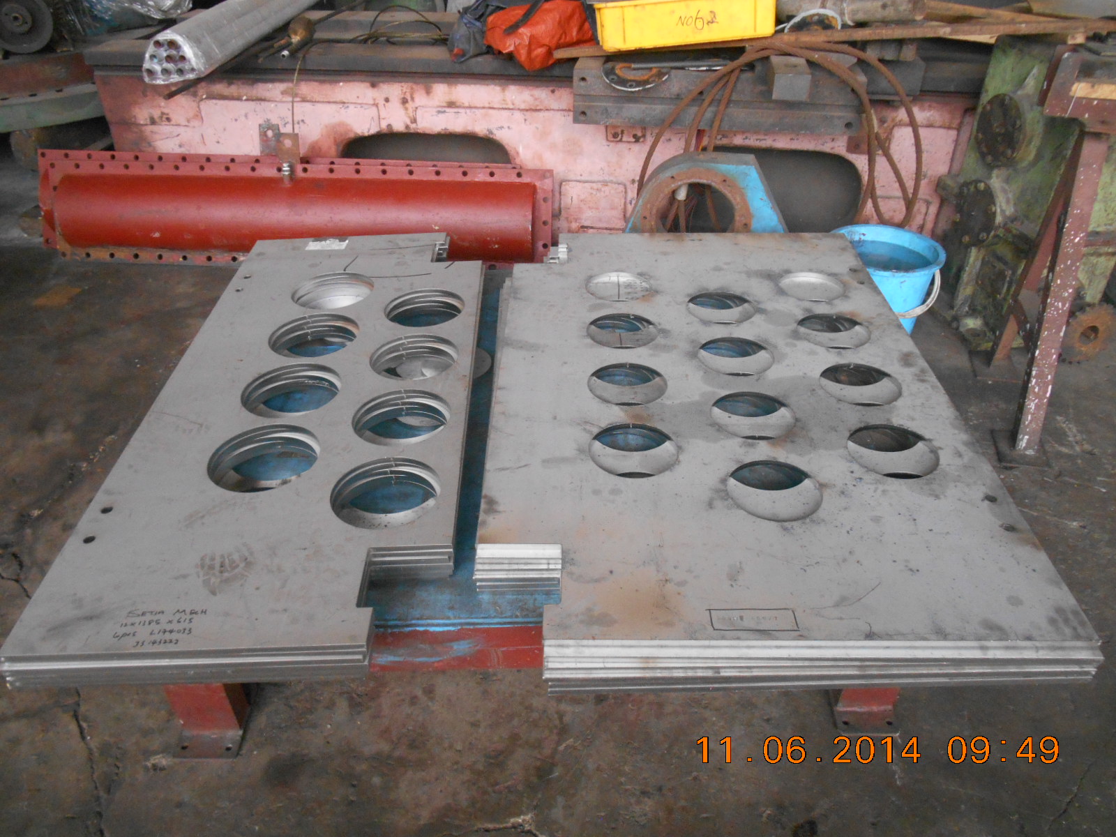End Tube Sheet - Chakrabitara Sdn Bhd